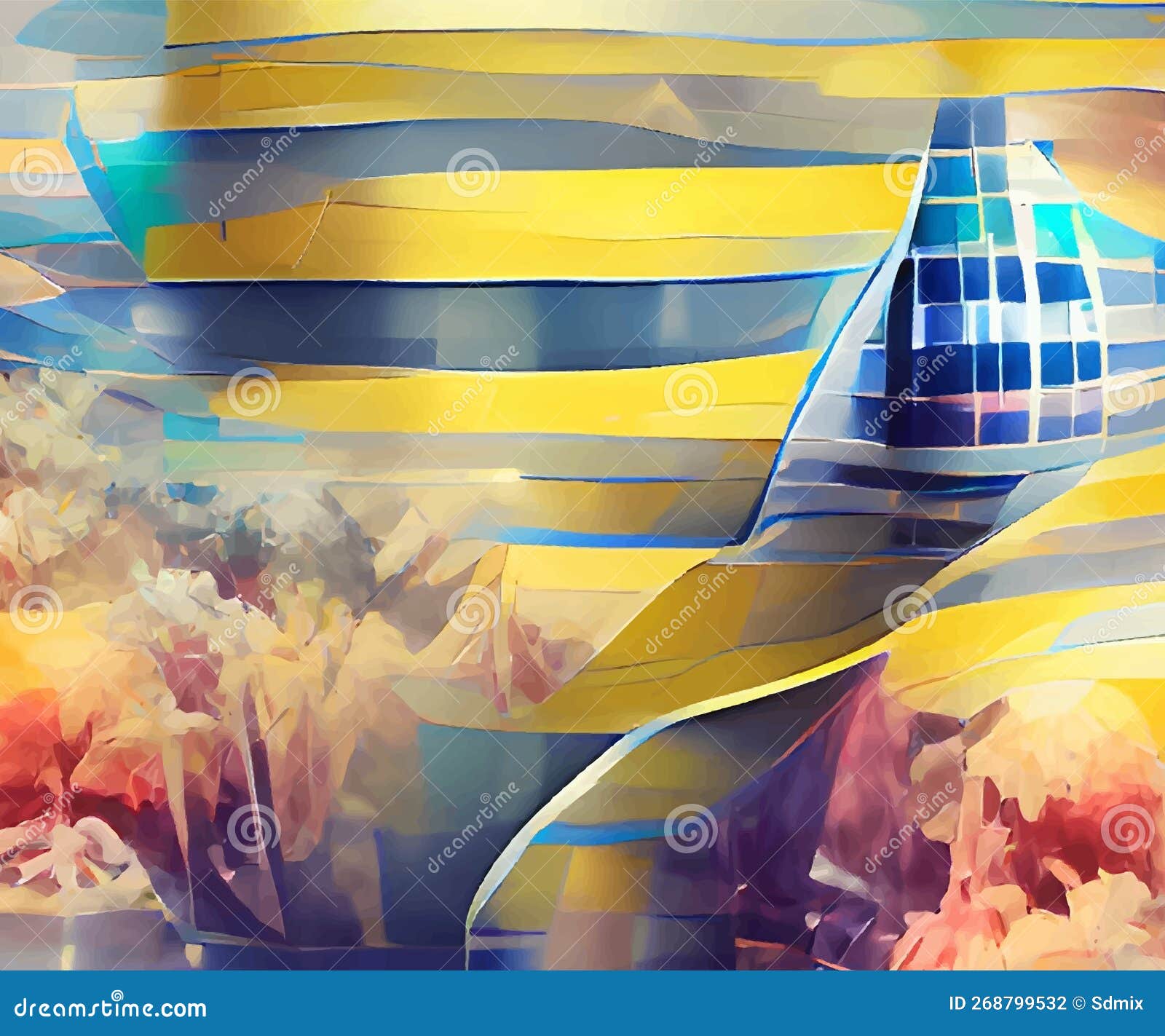 Abstract Design Layout, Template Design, Strip Background. Stock Vector ...