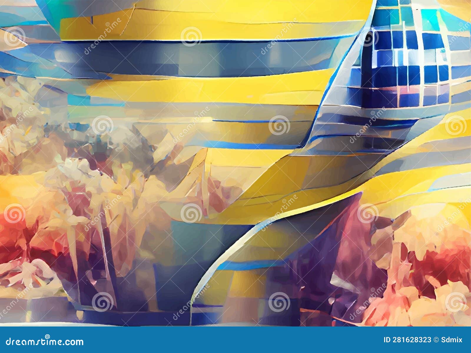 Abstract Design Layout, Template Design, Strip Background. Stock Vector ...