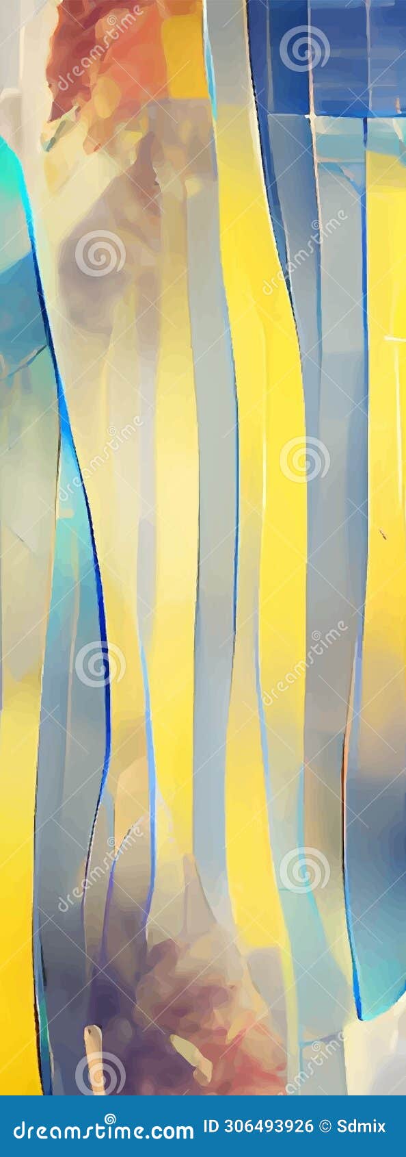 Abstract Design Layout, Template Design, Strip Background. Stock Vector ...