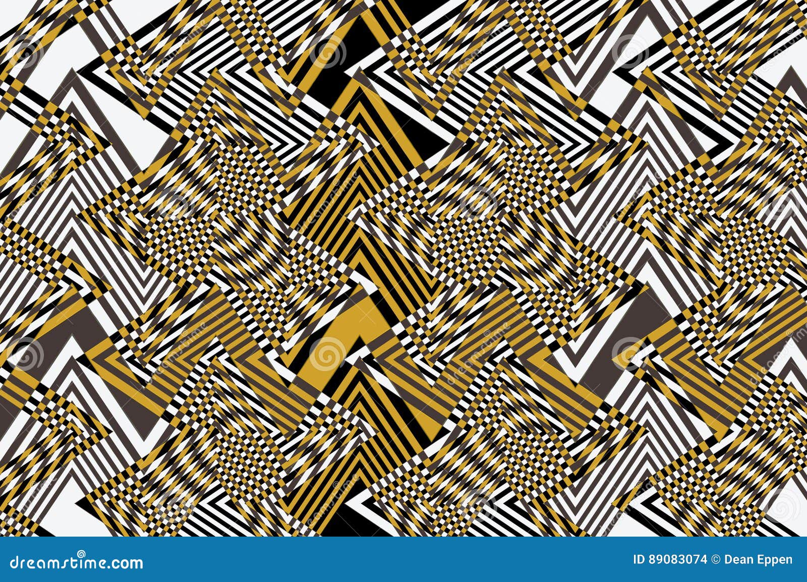 An Abstract Design with Lines and Shapes Stock Illustration ...