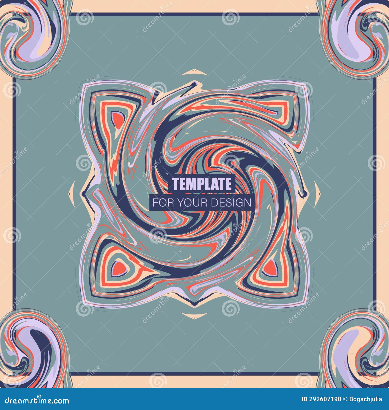 Abstract Design with Liquid Vivid Flow with Twists, Curved Dynamic ...