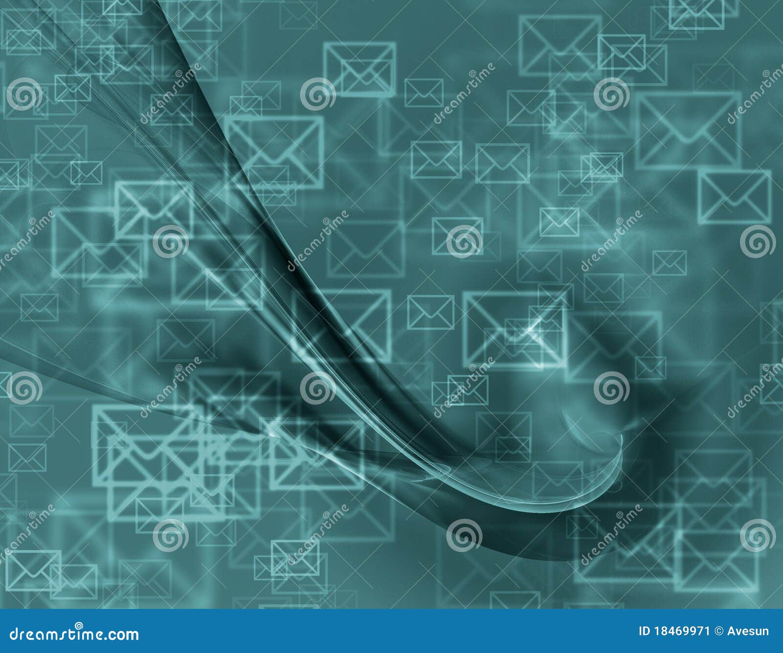 Abstract Design of Mail Envelopes Stock Illustration - Illustration of ...