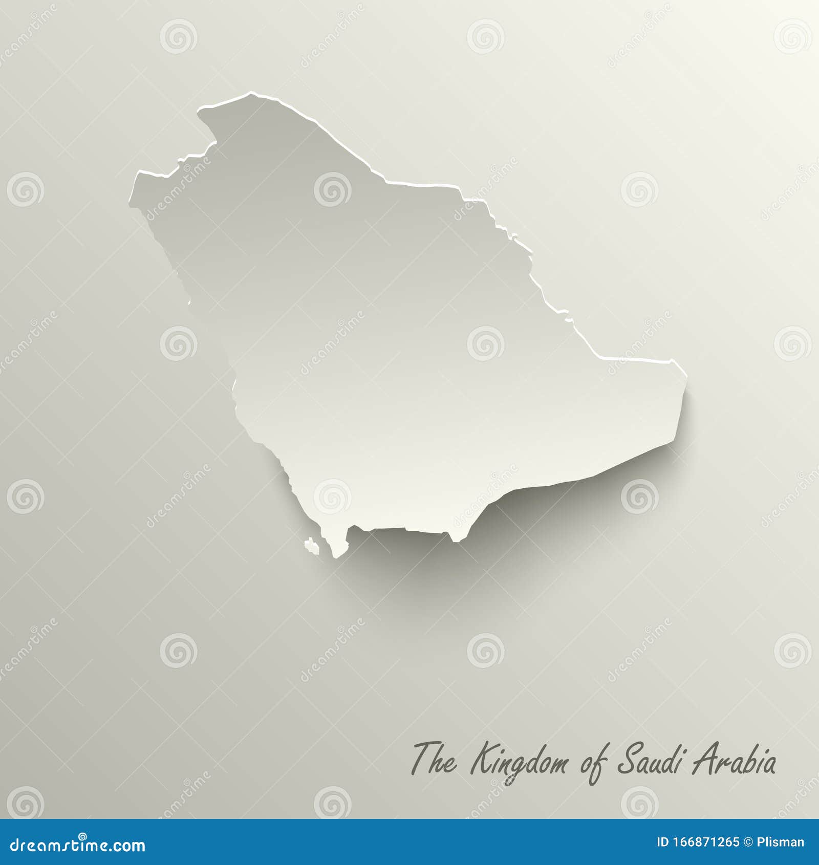 Abstract Saudi Arabia Map Vector Illustration | CartoonDealer.com #89433412