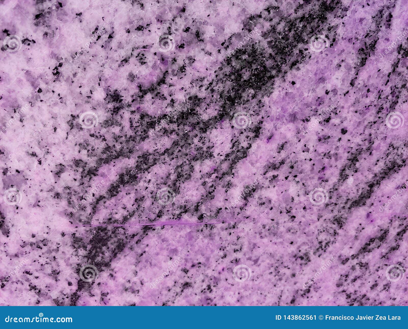 Abstract Design with Marble Stone in Light Purple with Grey, Background ...