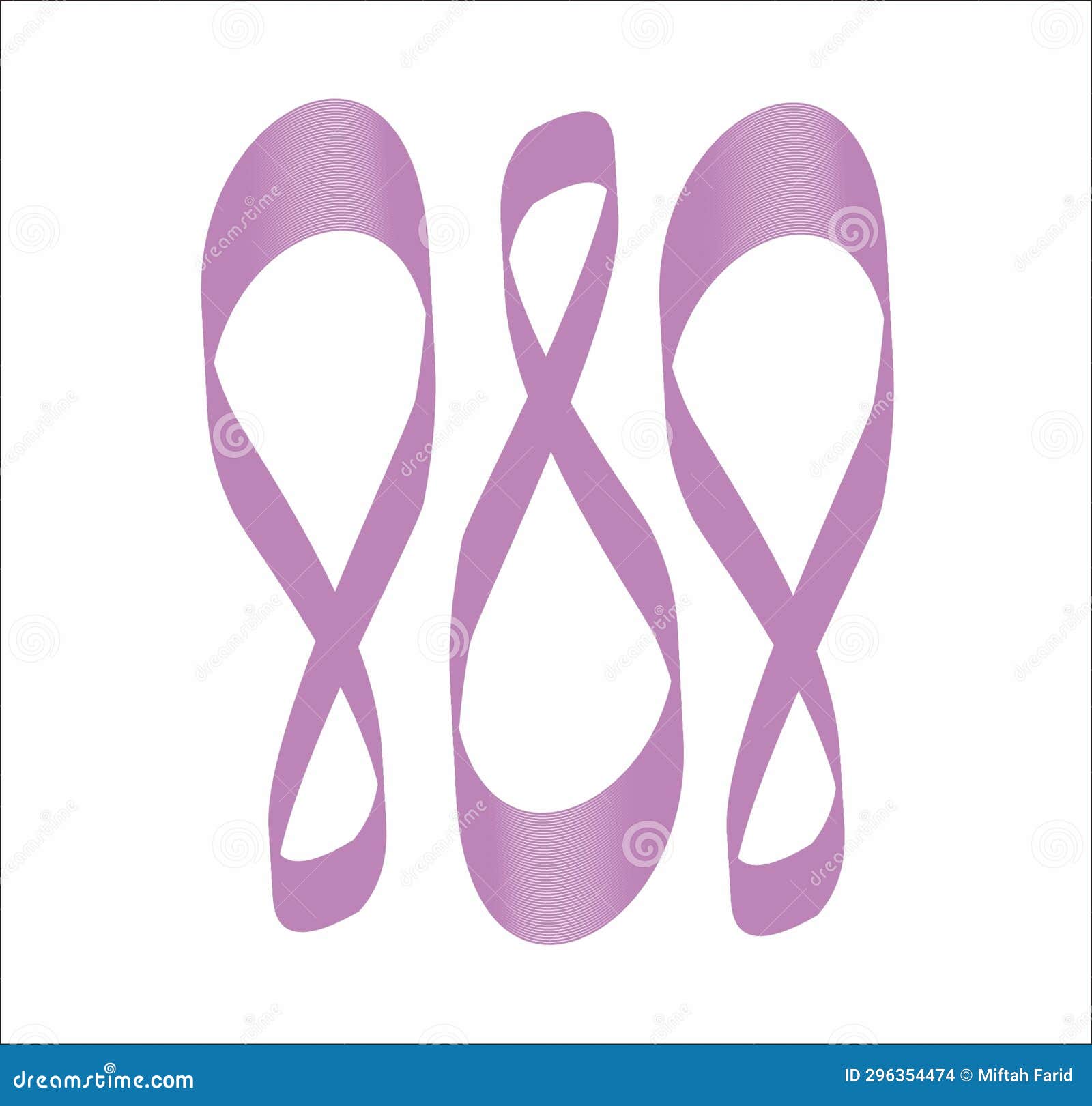 The Abstract Design of the Number 8 Resembles a Trophy Stock Vector ...