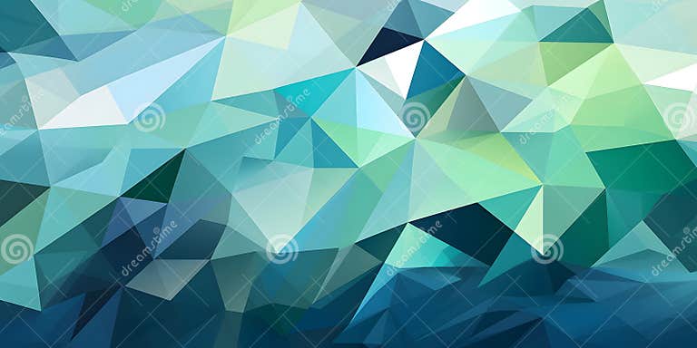 An Abstract Design with Overlapping Triangles in Shades O Generative AI ...