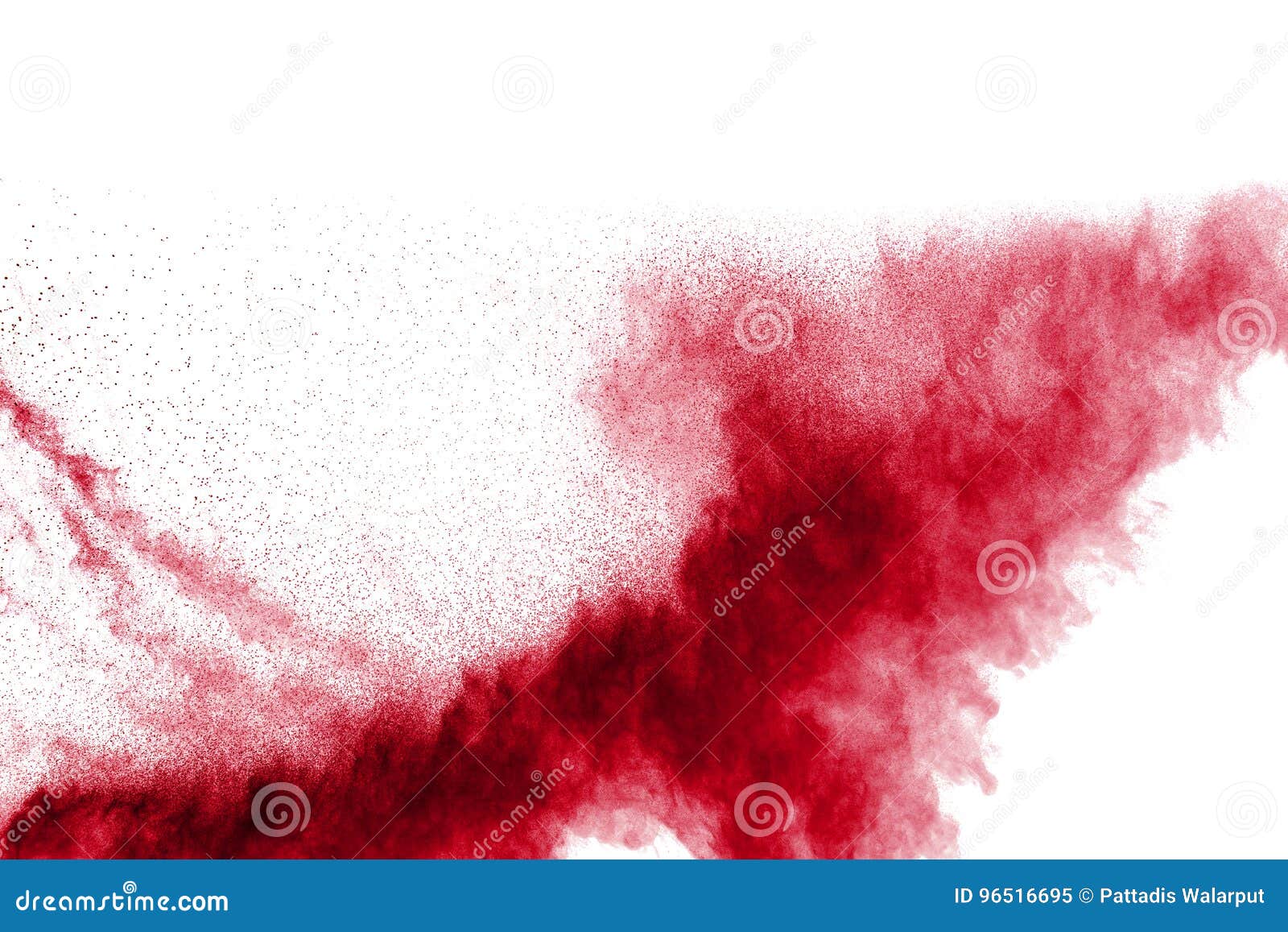 Abstract Design of Red Powder Cloud Stock Image - Image of holi, cloud ...