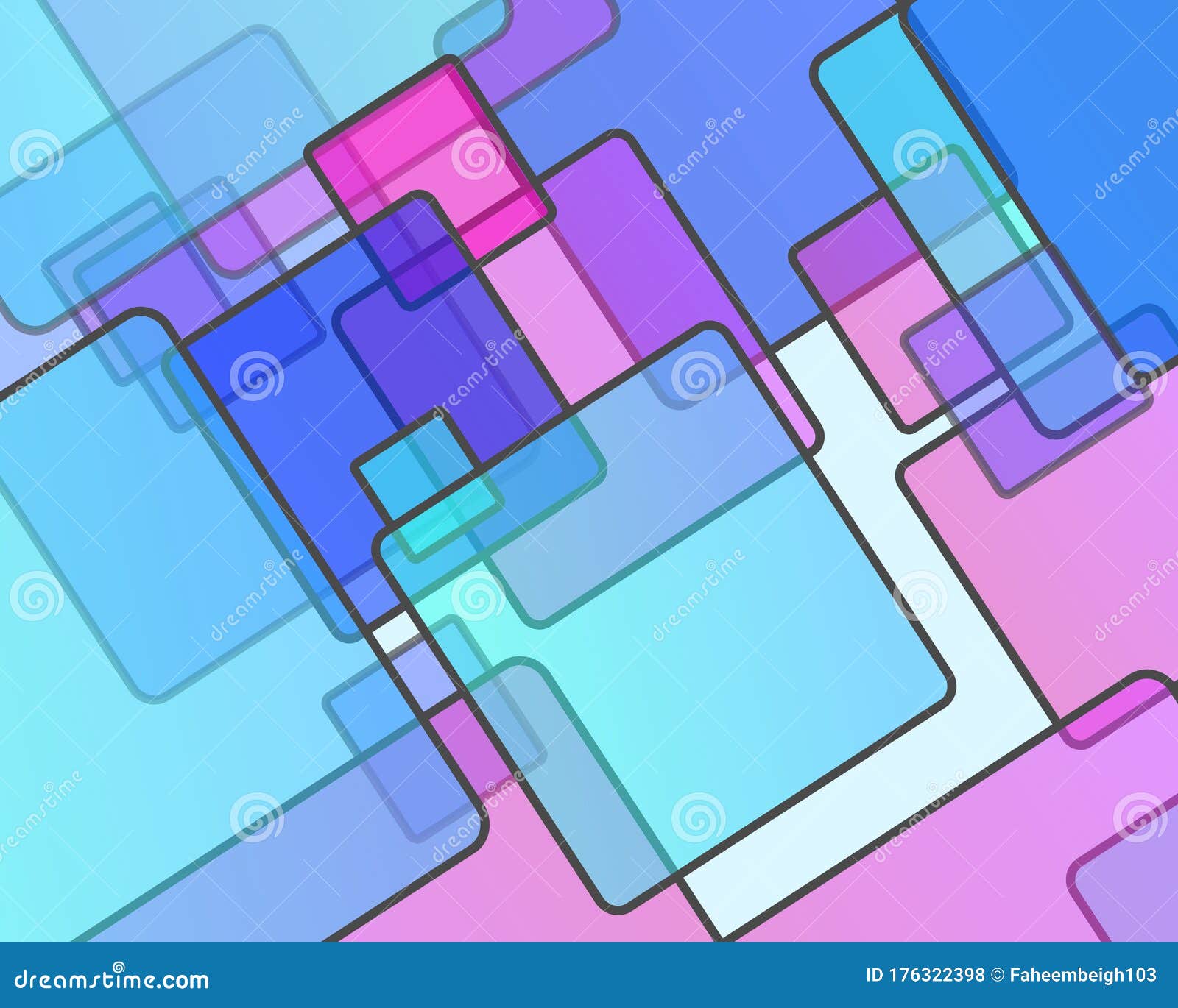 An Abstract Design Square Shaped Wallpaper in Multiple Colors with ...