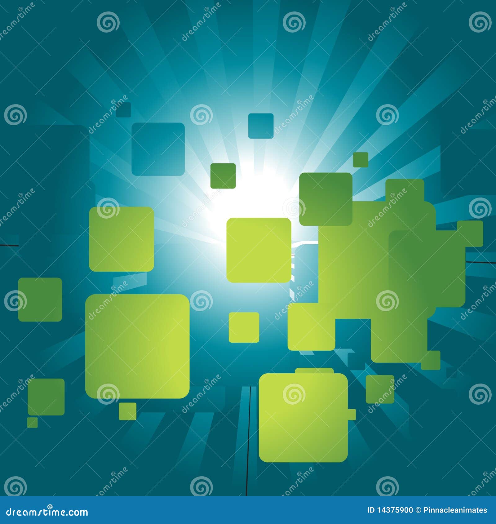 Abstract design of squares stock vector. Illustration of party - 14375900