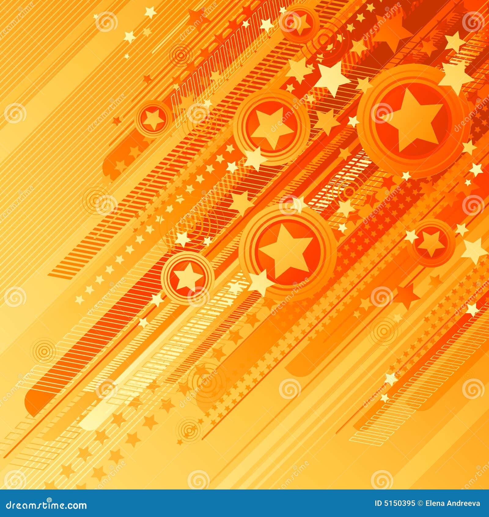Abstract Design with Stars. Stock Vector - Illustration of clean ...