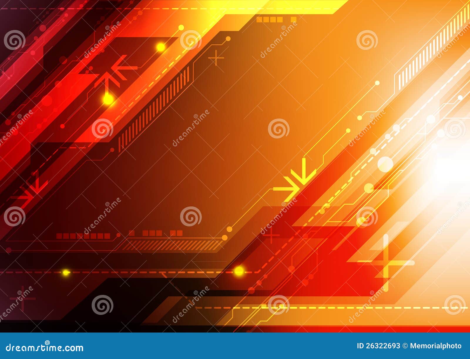 Abstract design technology stock vector. Illustration of template ...
