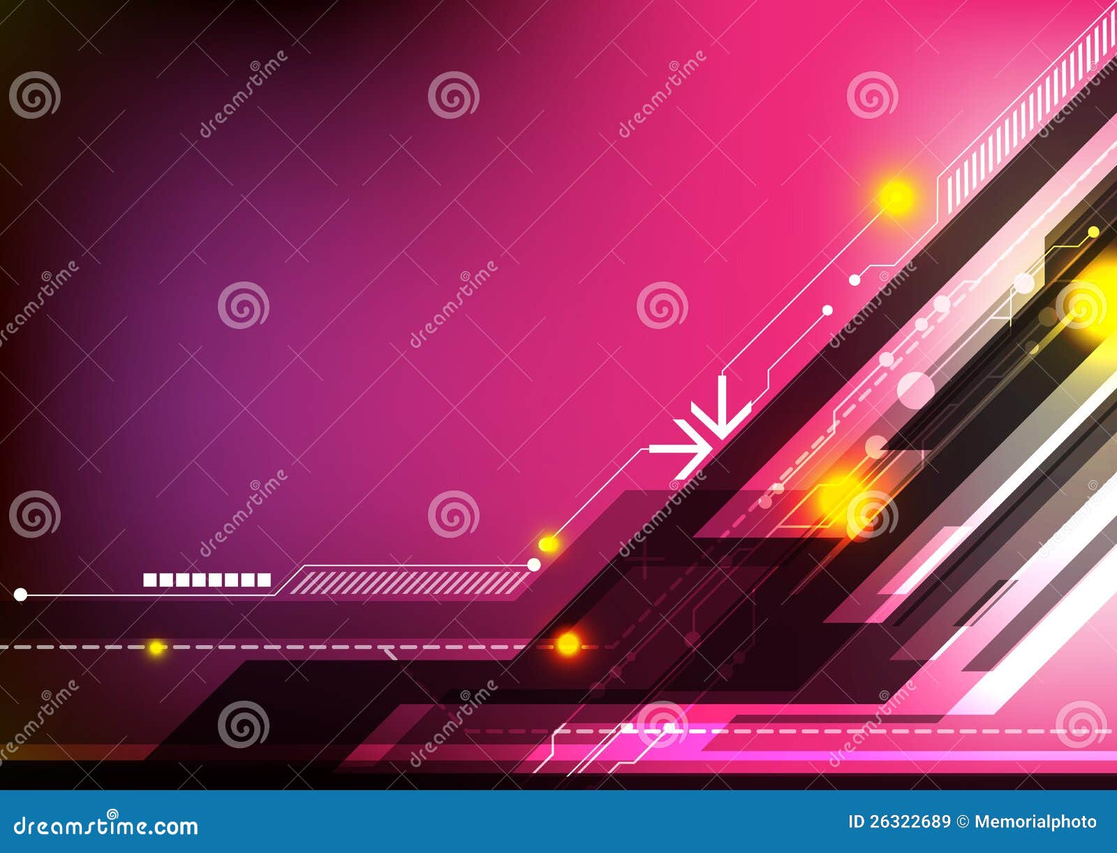 Abstract Design Technology Background Stock Vector - Illustration of ...