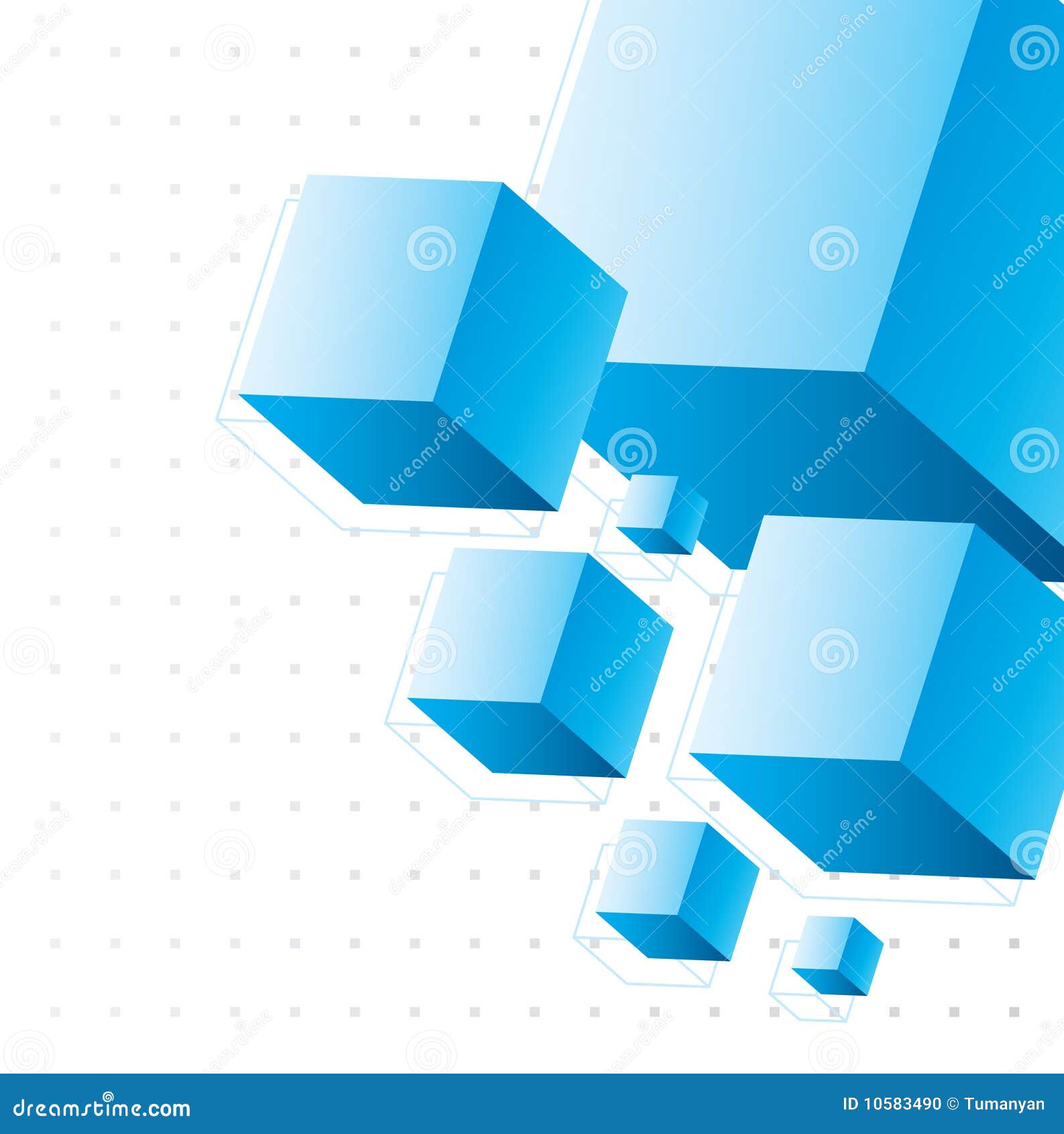 Abstract design template. stock vector. Illustration of brochure - 10583490