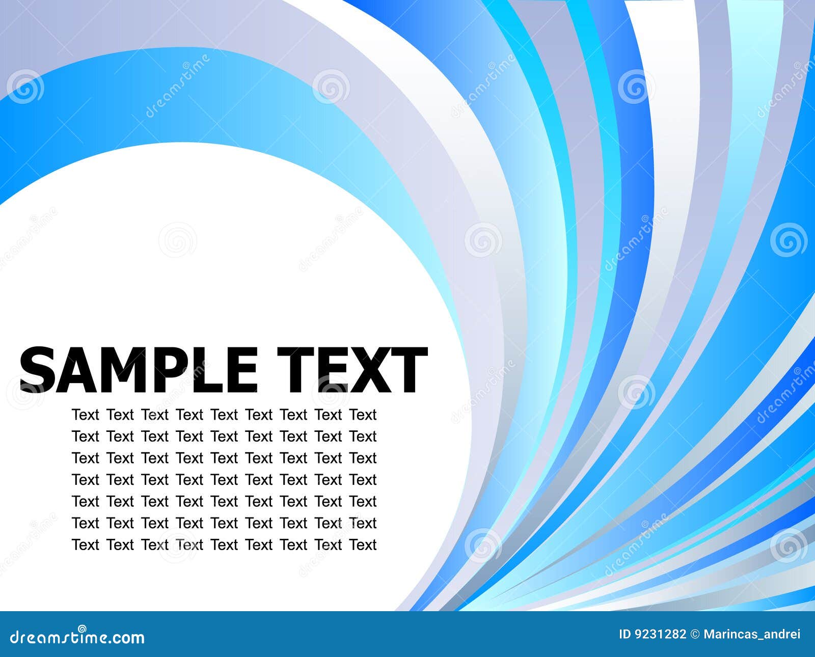 Abstract design template stock vector. Illustration of text - 9231282