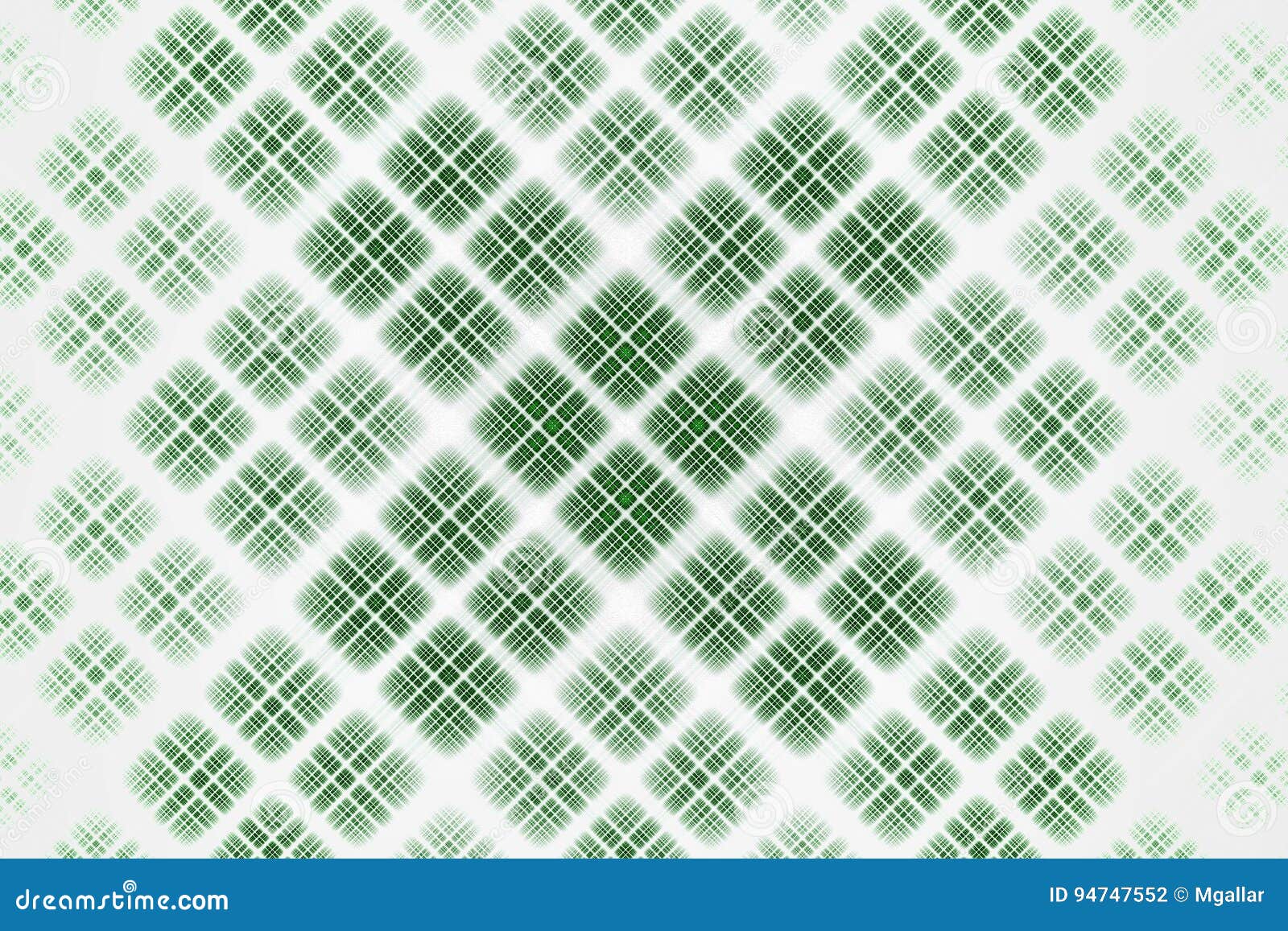 Abstract Design White and Green Gradient Grid Stock Illustration ...