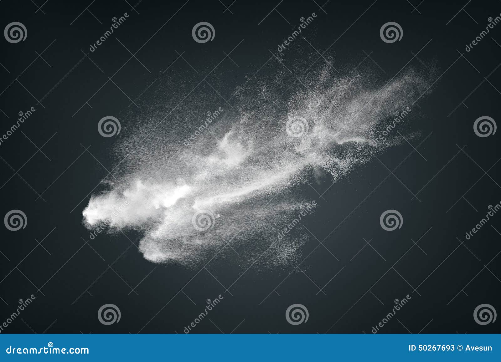 Abstract Design of White Powder Cloud Stock Image - Image of cloud ...
