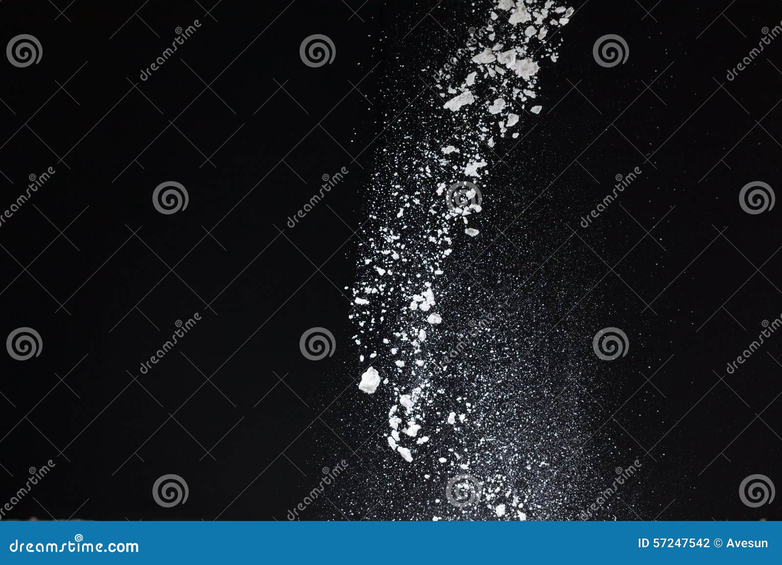 Abstract Design of White Powder Cloud Stock Photo - Image of hurricane ...