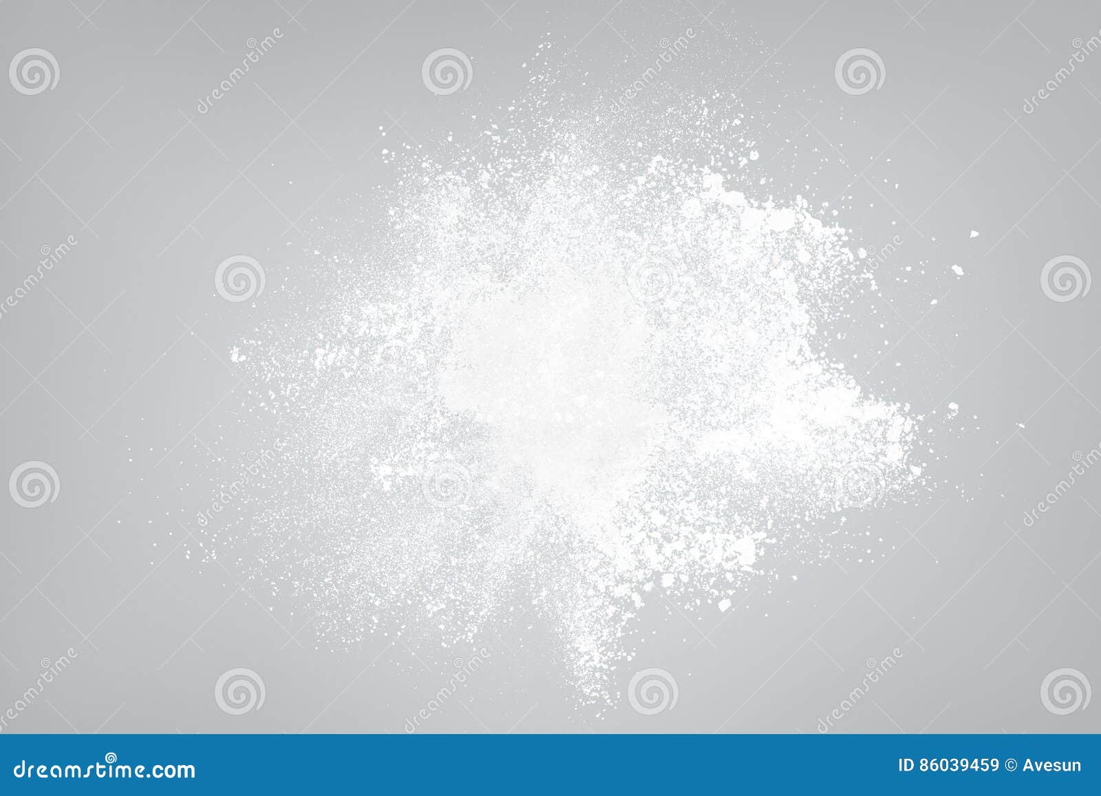 Abstract Design of White Powder Cloud Stock Image - Image of particles ...