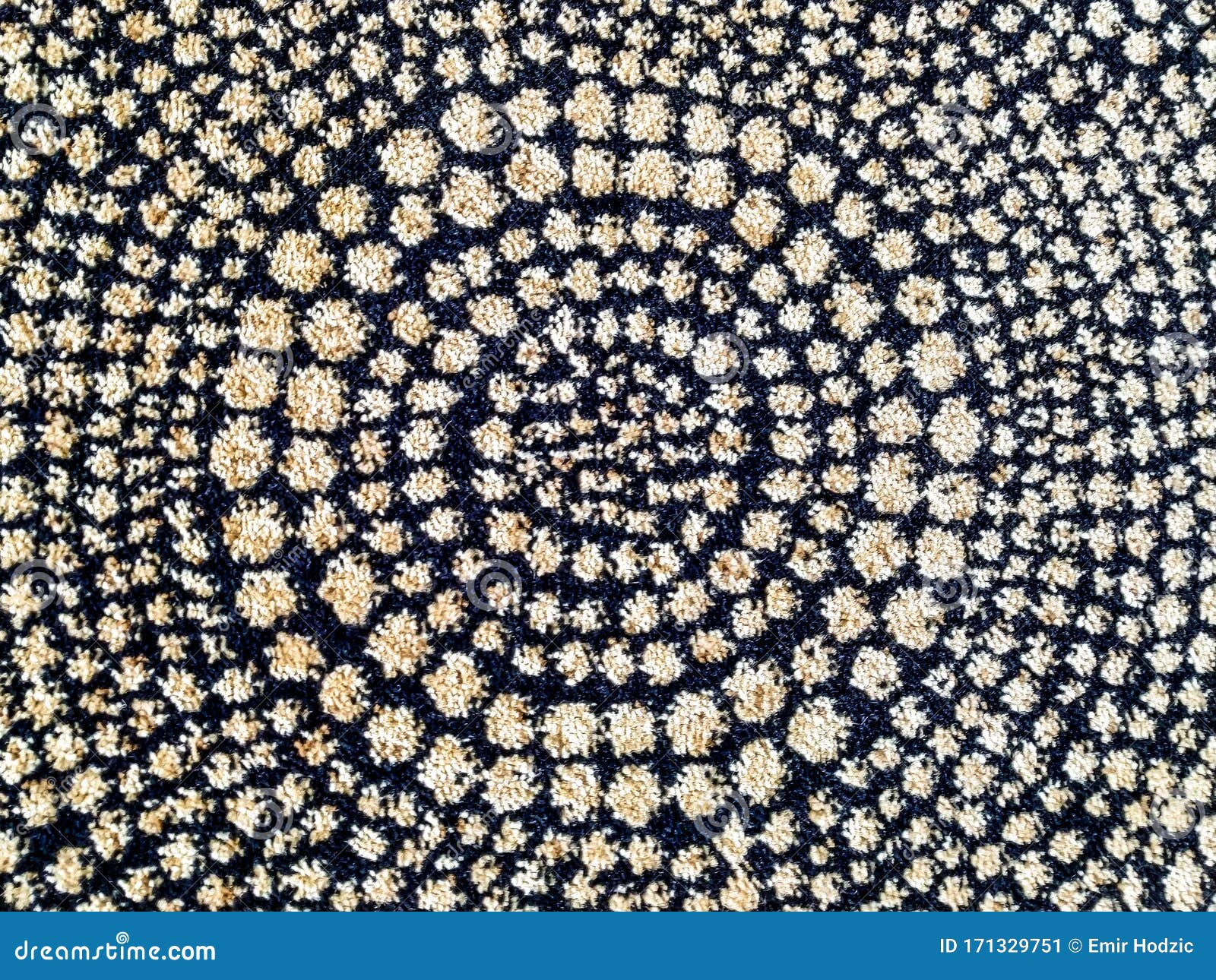 Abstract Design of Woolen Carpet Rug with Warm, Fluffy and Soft Texture ...