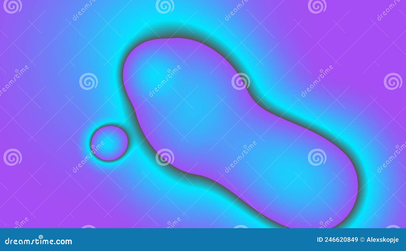 Abstract Designs and Shapes Animation Gradient Circles Stock Video ...