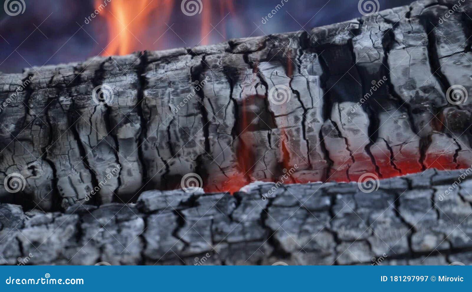 Abstract Detail of Burning Campfire Stock Video - Video of reaction ...