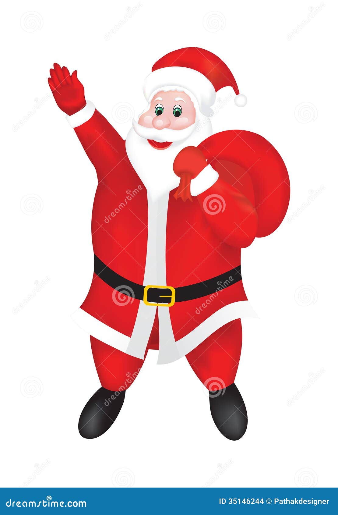 Abstract Detailed Santa Background Stock Vector - Illustration of ...