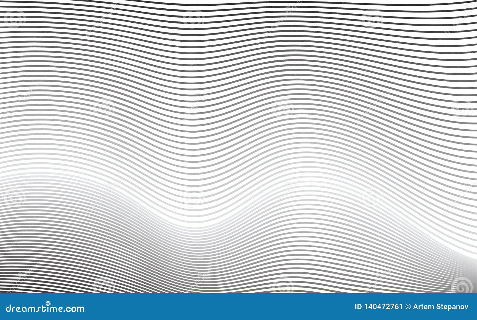 Abstract Diagonal Curve Line Texture or Grey Lined Pattern Stock Vector ...