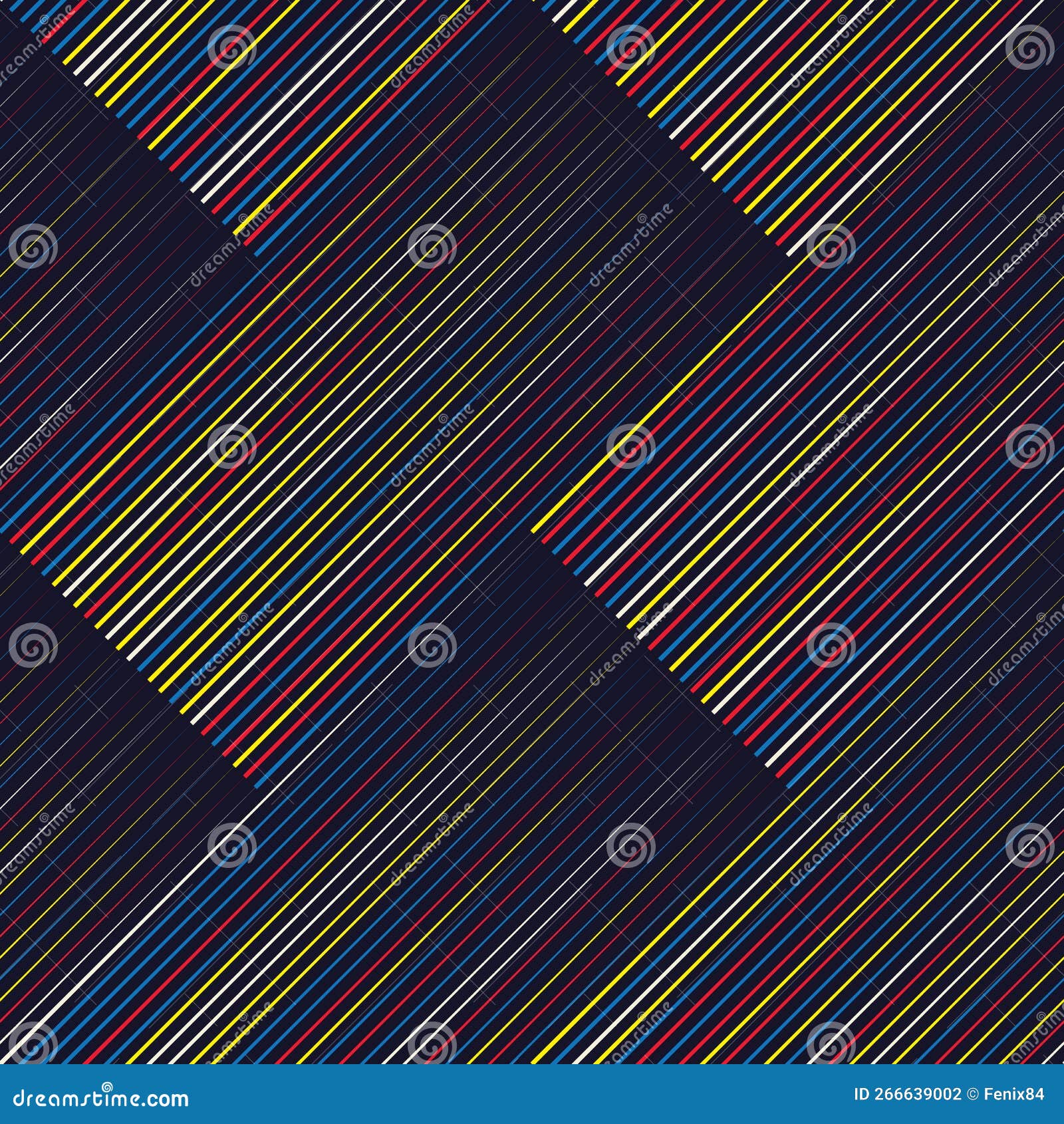 Abstract Diagonal Pattern with Colored Slanted Strokes. Seamless ...