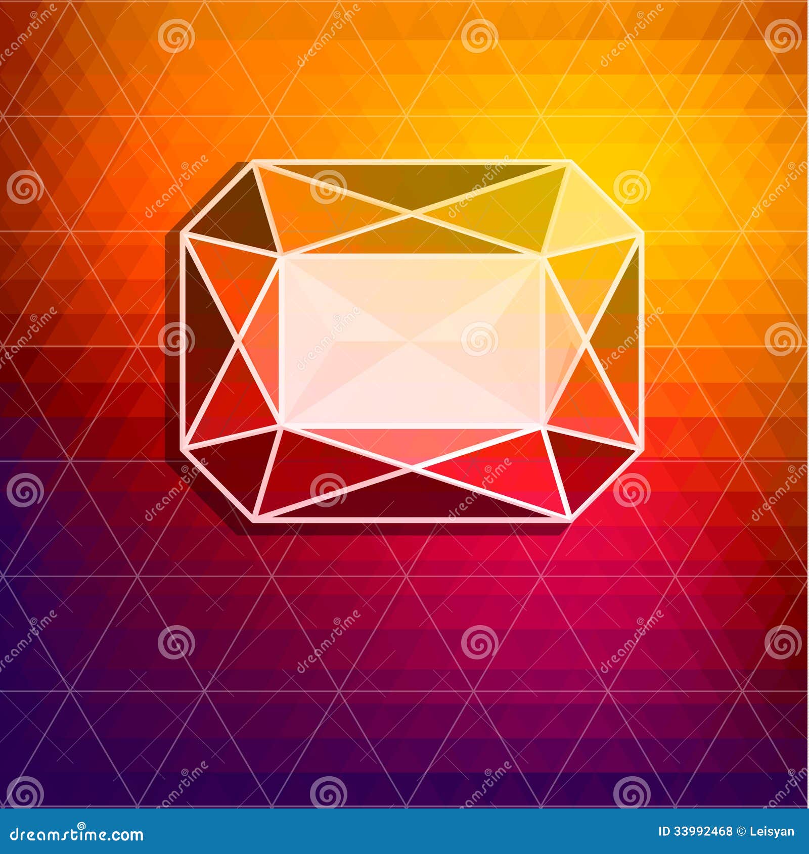 Abstract Diamond Background Stock Vector - Illustration of modern ...