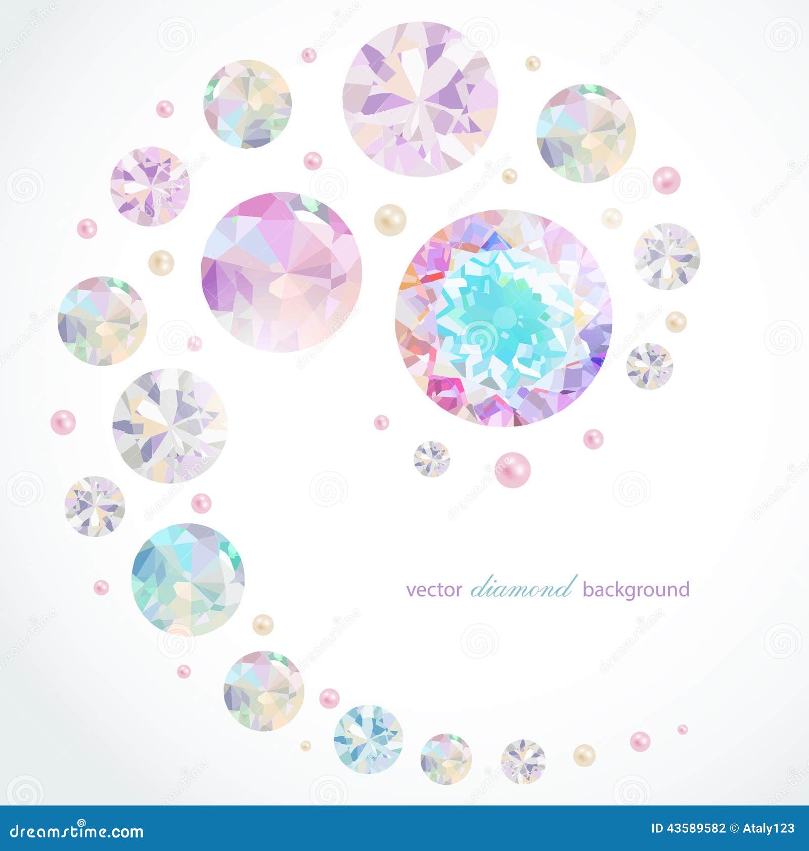 Abstract Diamond Background Stock Vector - Illustration of background ...