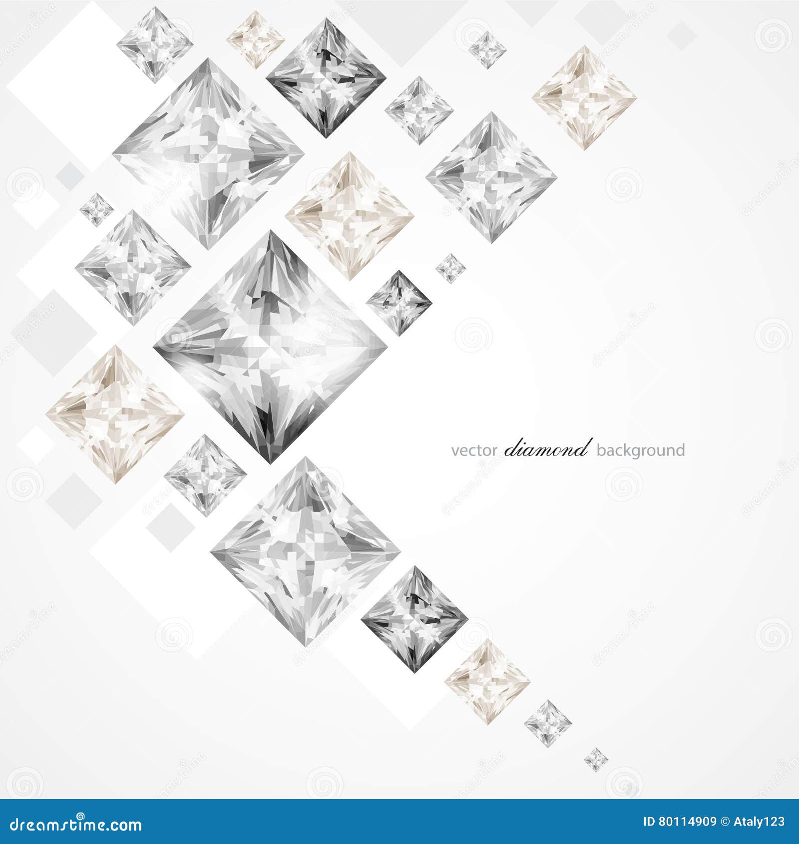 Abstract Diamond Background Stock Vector - Illustration of stone ...