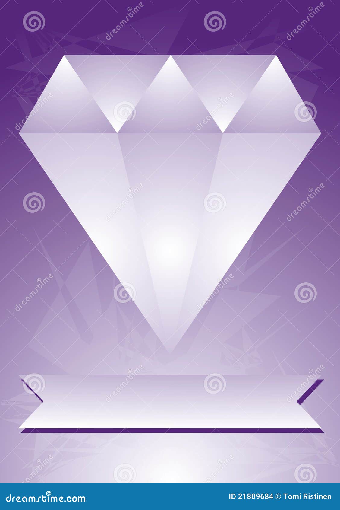 Abstract diamond poster stock vector. Illustration of diamond - 21809684