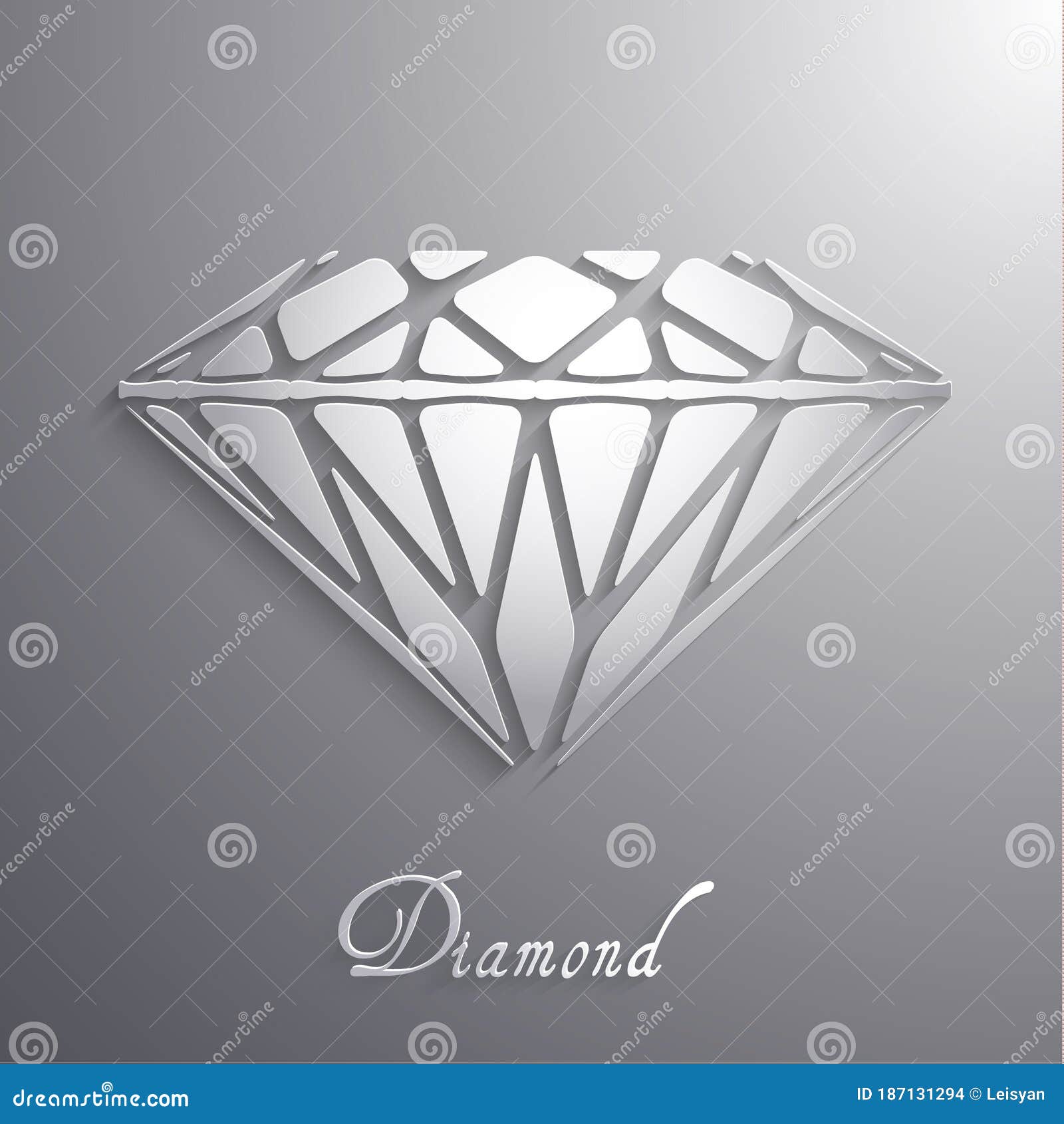 Diamond Shaped Card Suits With Golden Framing Stock Image ...