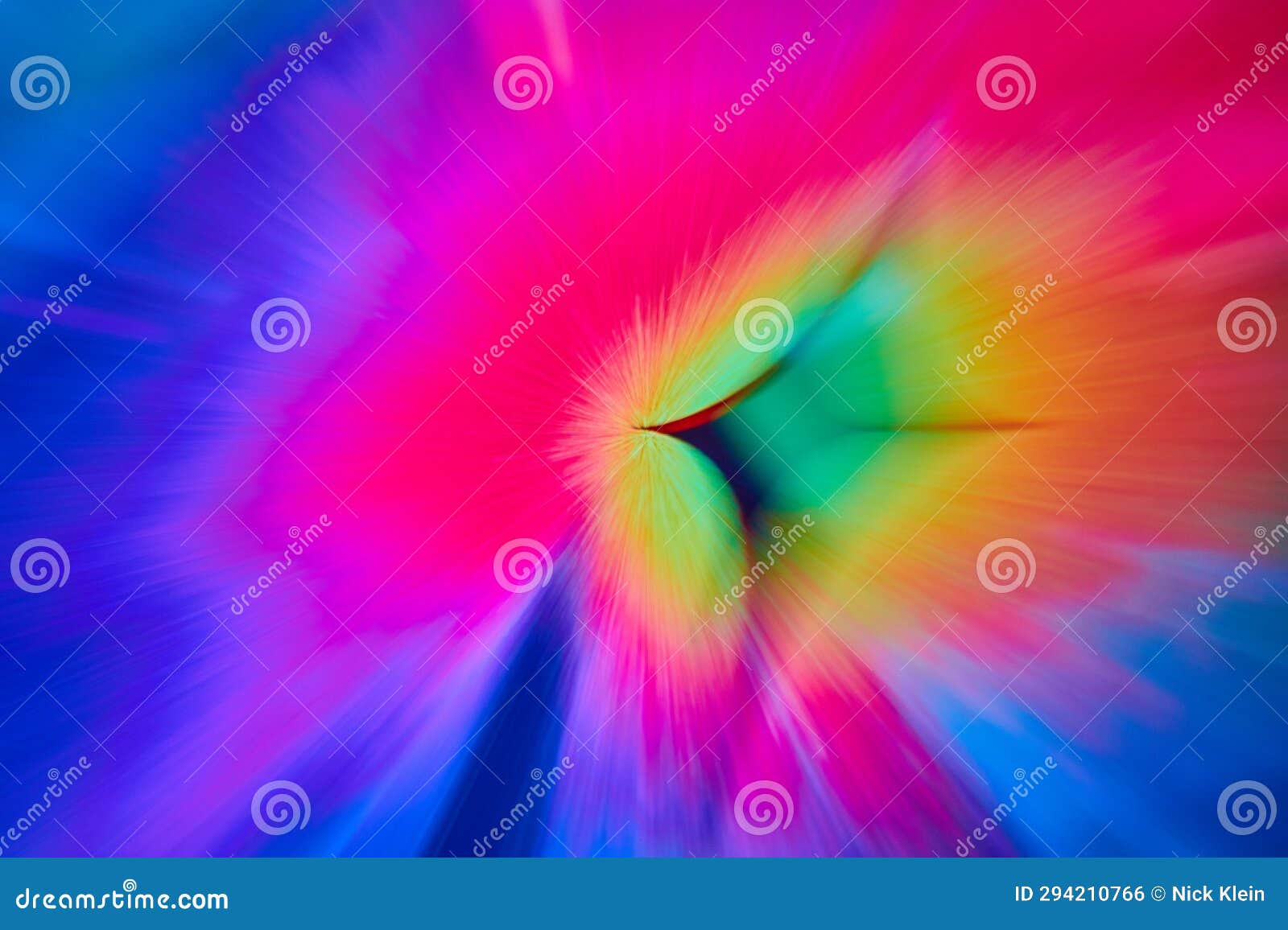 Abstract Diamond Star Pattern in Rainbow Burst of Colors Background ...