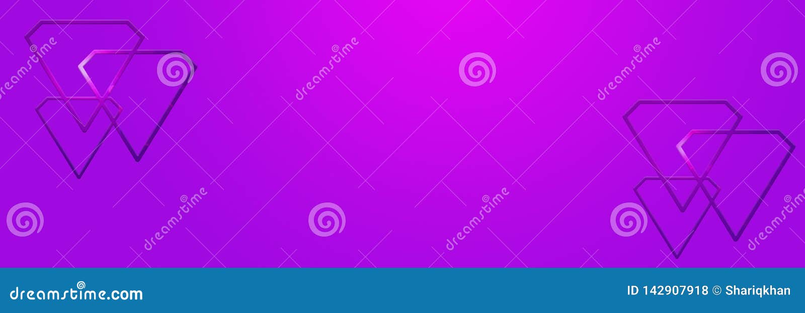 Abstract Diamond Triangular Pattern Design Header Background Stock ...