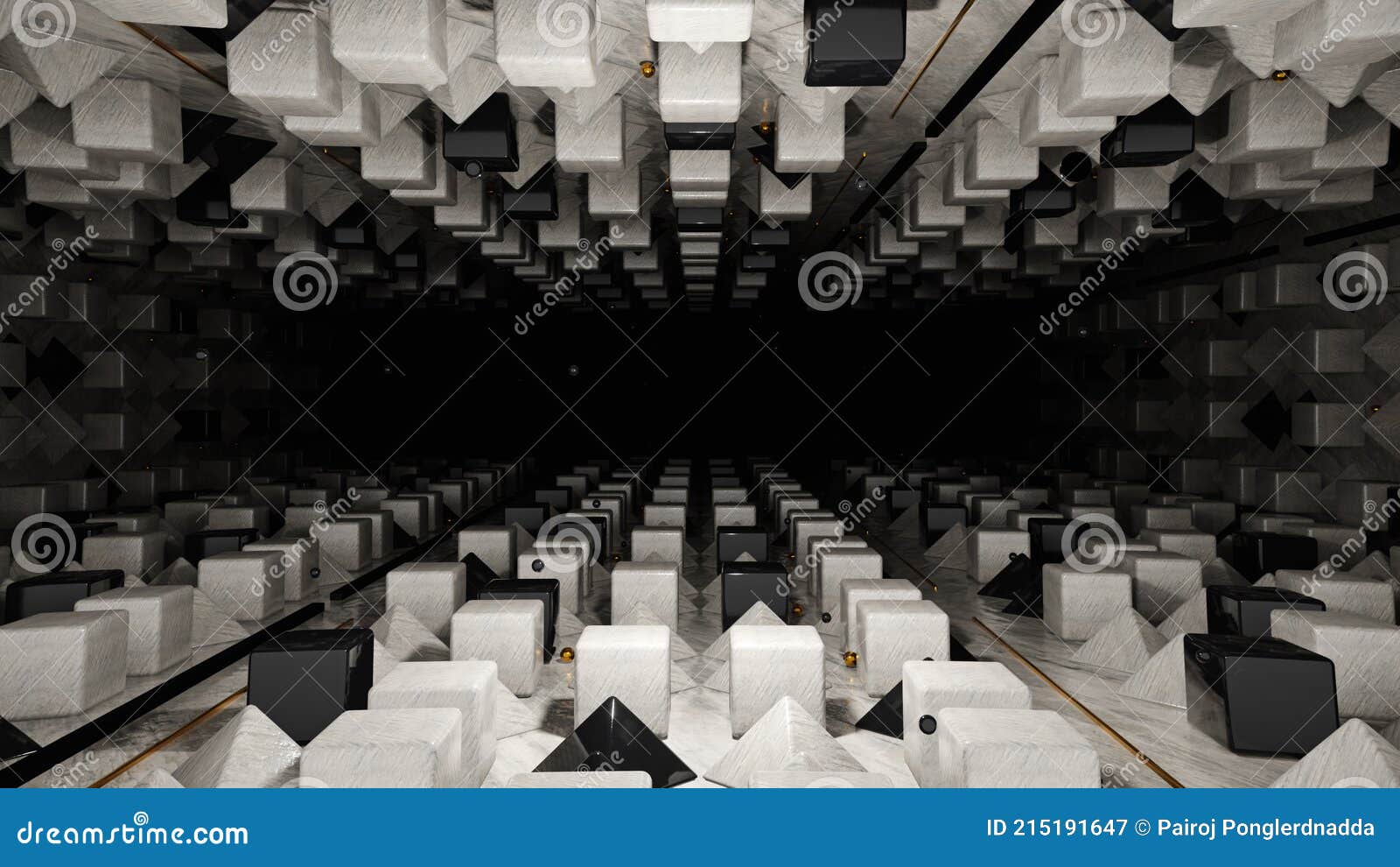 Abstract Difference Geometry with Patterns Style Stock Illustration ...