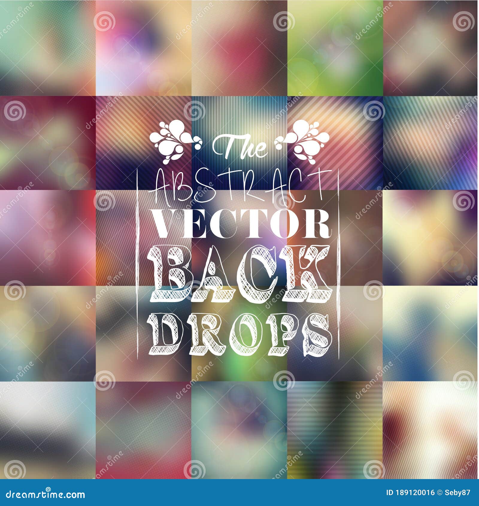 Abstract 25 Different Backgrounds, Vector Illustration Stock Vector ...