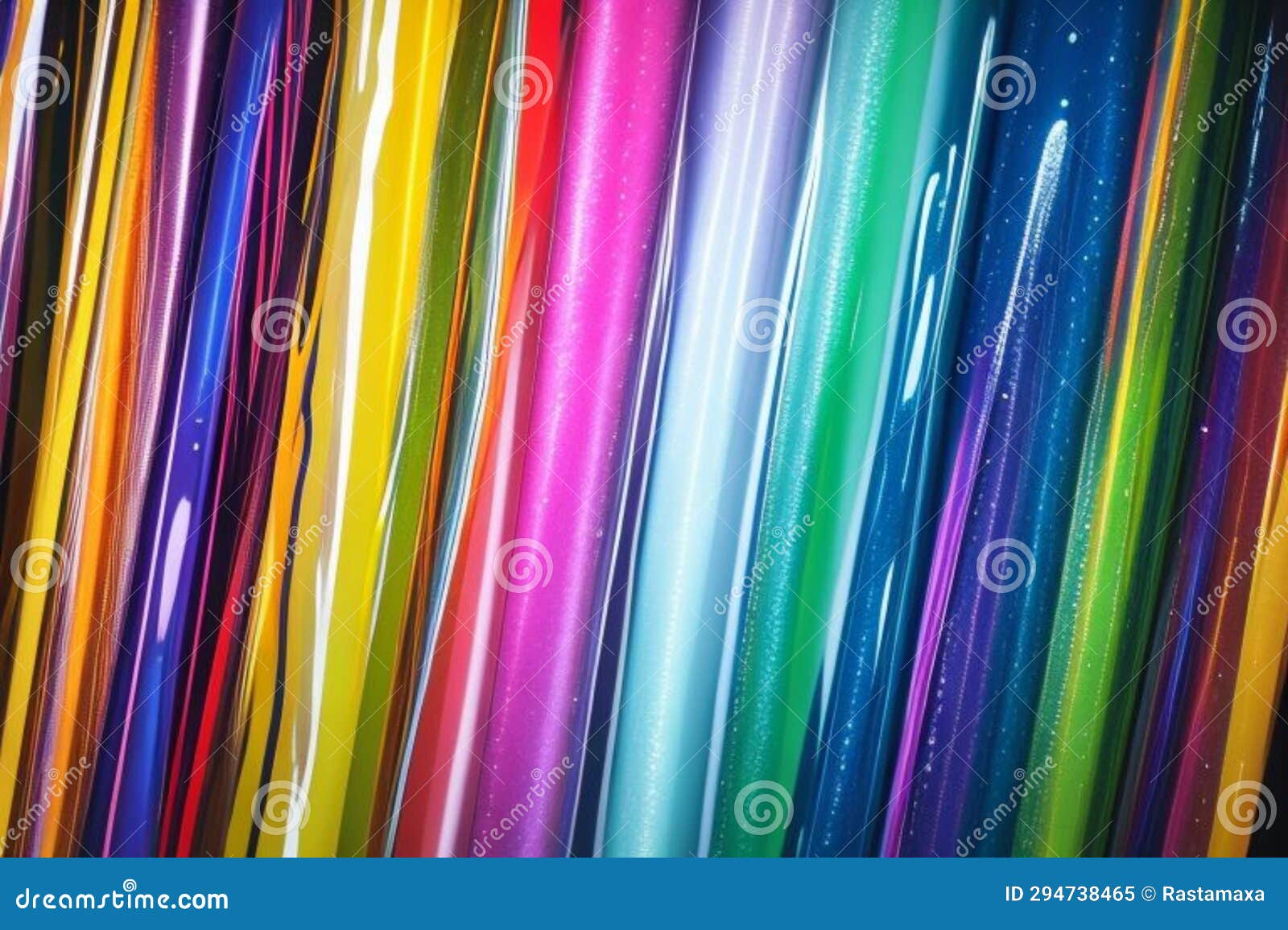 Abstract of Different Colors, Transparent Materials, Materials with ...