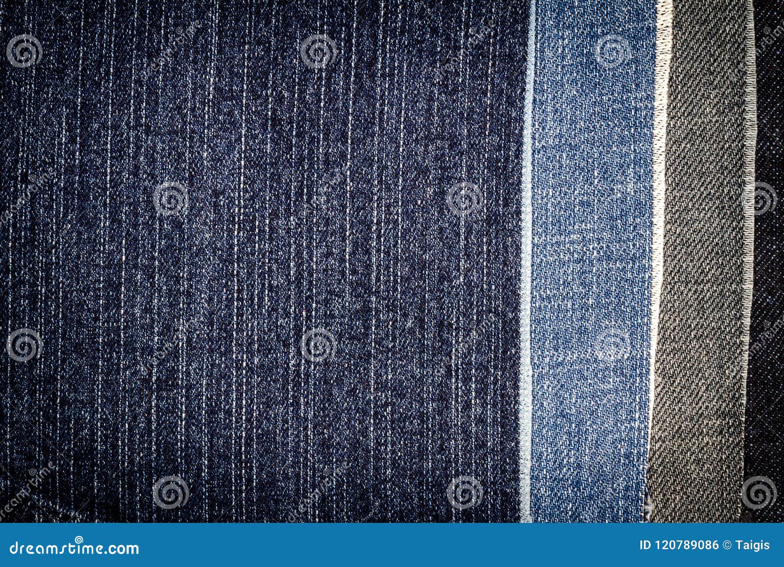 Abstract Different Jeans Stripes Texture Background Stock Photo - Image ...