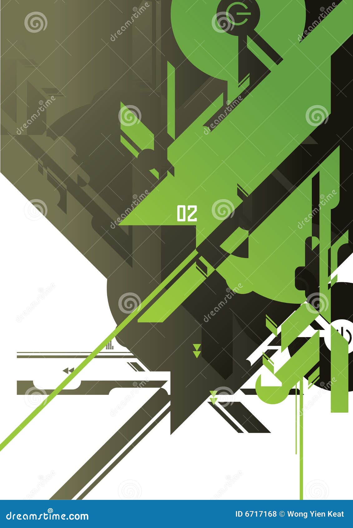 Abstract Digital Art stock vector. Illustration of background - 6717168