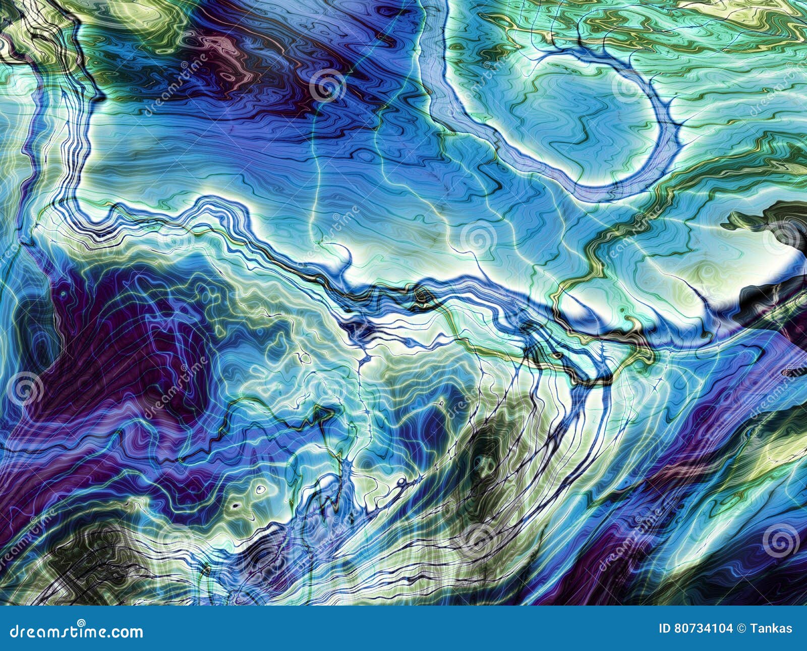 Abstract Digital Art Background Stock Illustration - Illustration of ...