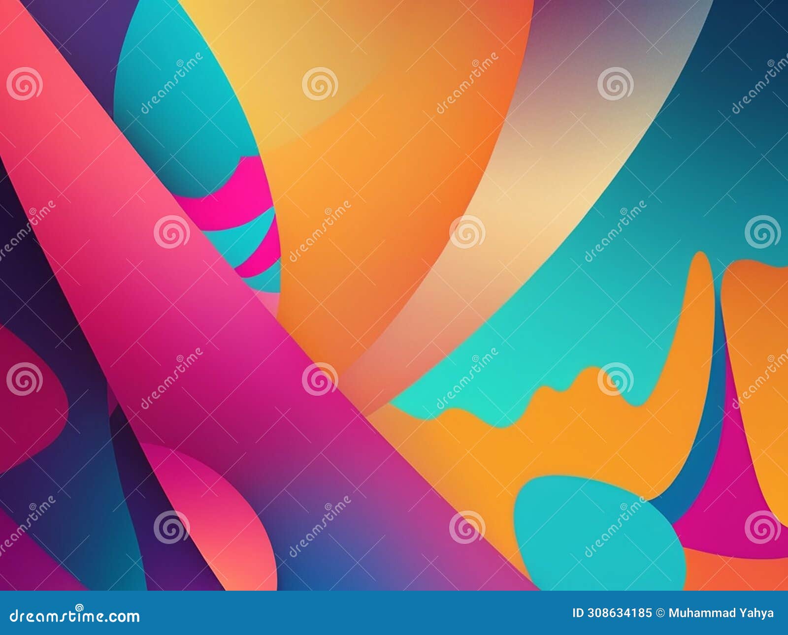 Abstract Digital Art Background for Wallpaper Stock Illustration ...