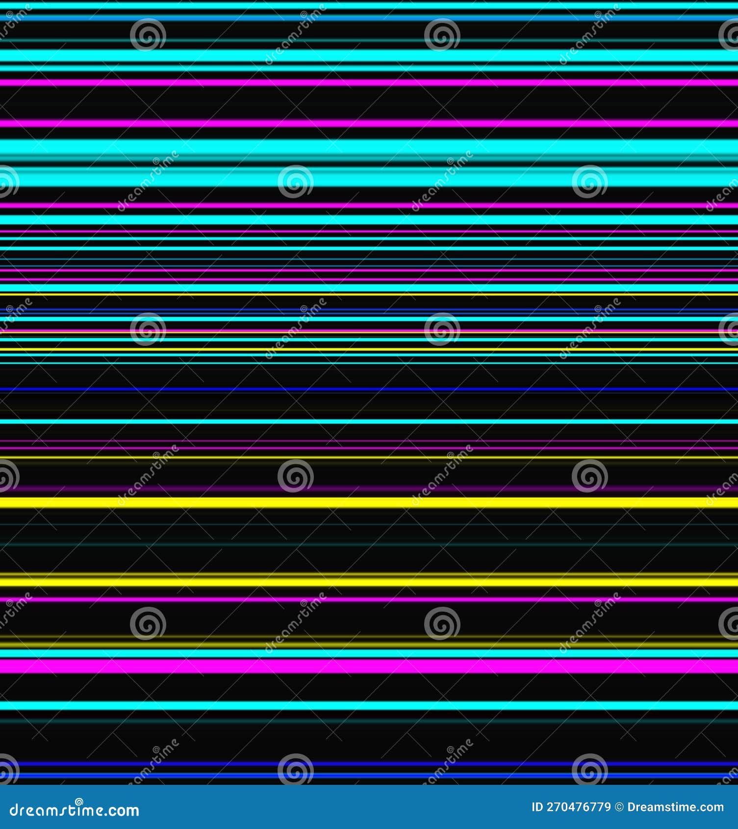 Abstract and Contemporary Digital Art Stripe Design Stock Illustration ...