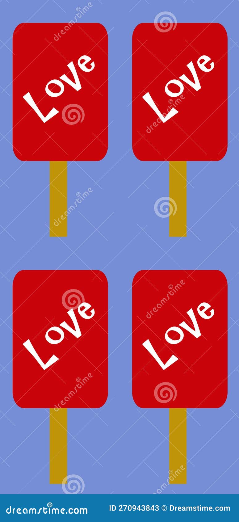 Abstract and Contemporary Digital Art Lollipop Design Stock ...