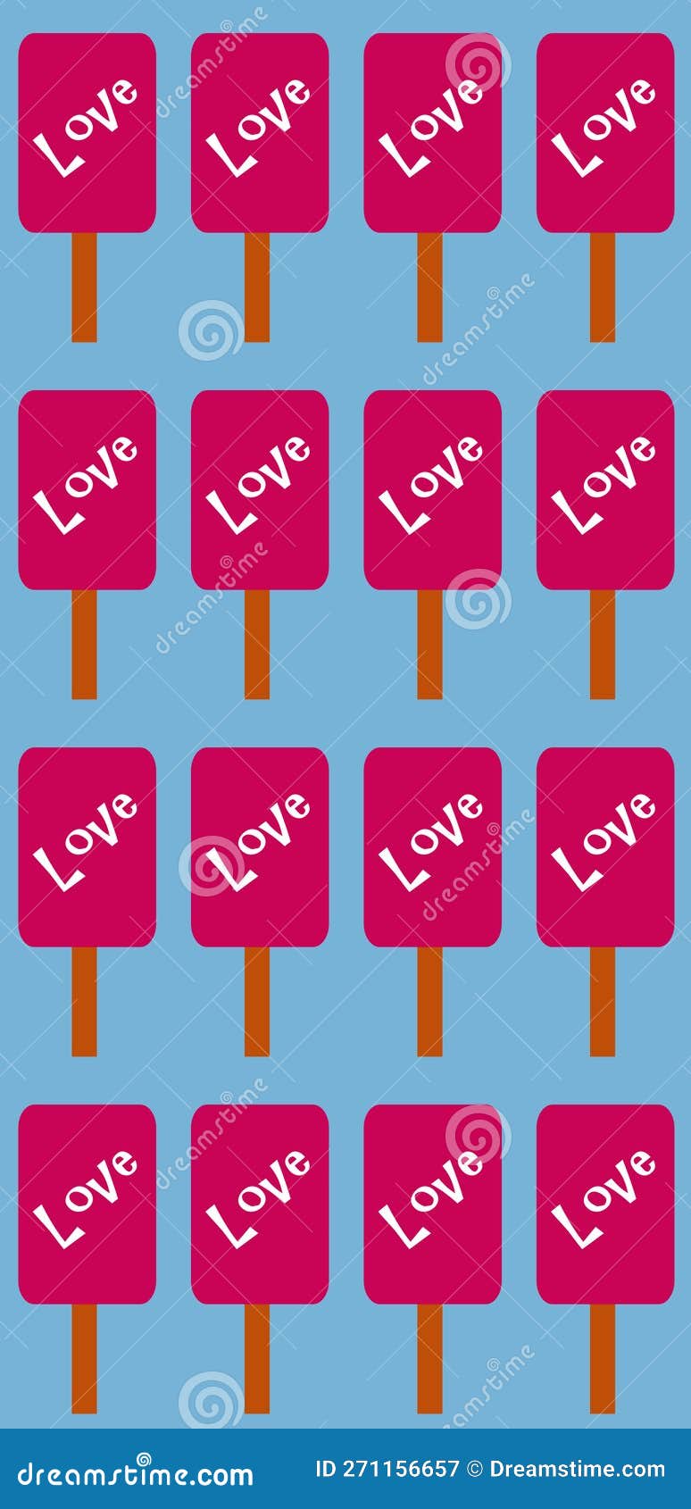 Abstract and Contemporary Digital Art Lollipop Design Stock ...