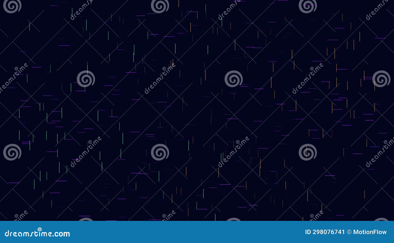 Vibrant Colorful Grid Lines Illuminate a Dark Background Stock Video ...