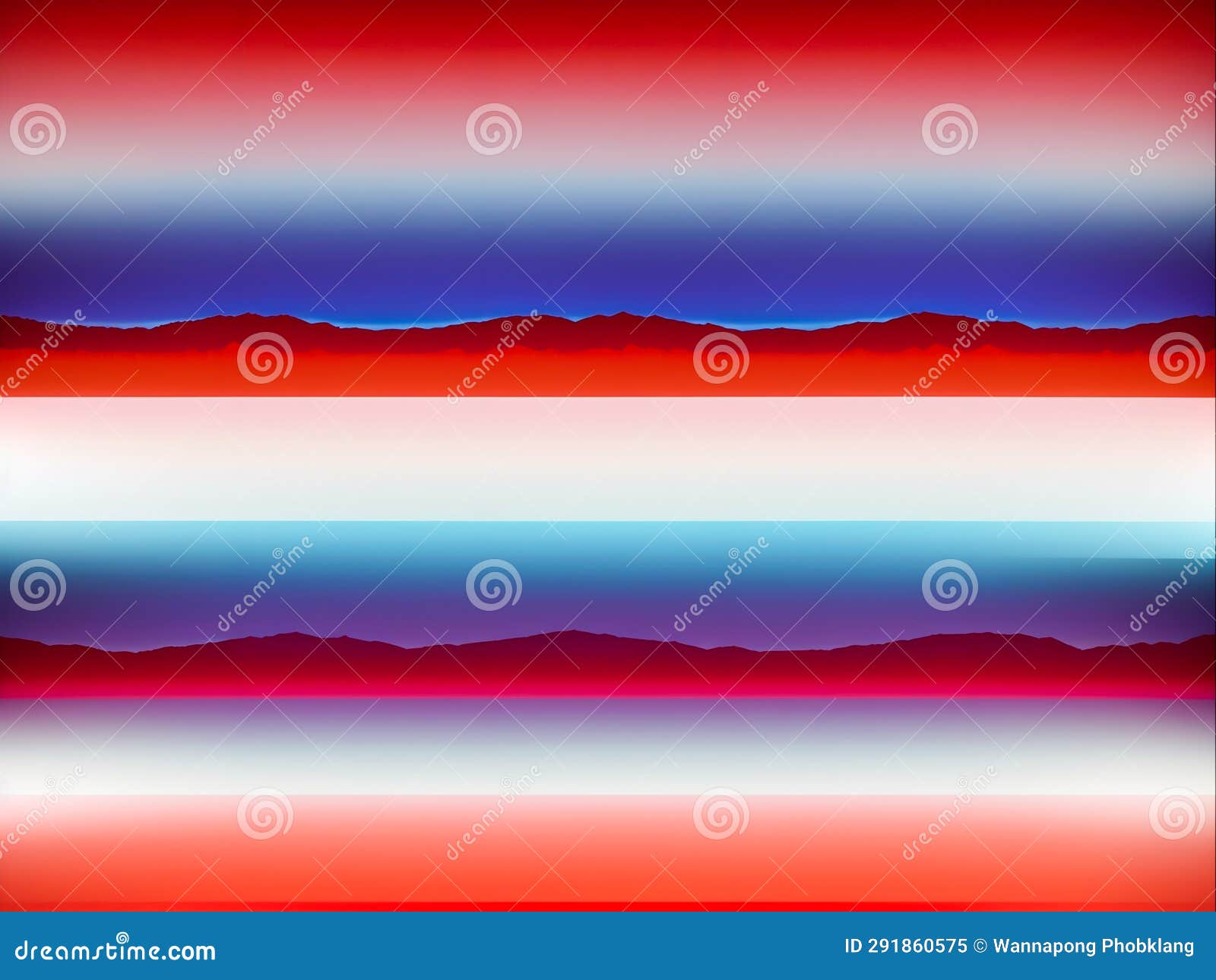 Abstract Digital Art with Vibrant Red and Blue Light Gradient ...