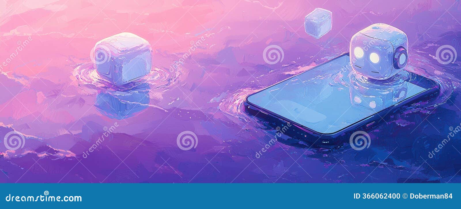 Futuristic Imaginative Parade Scene Celebrating The Progress Of A ...