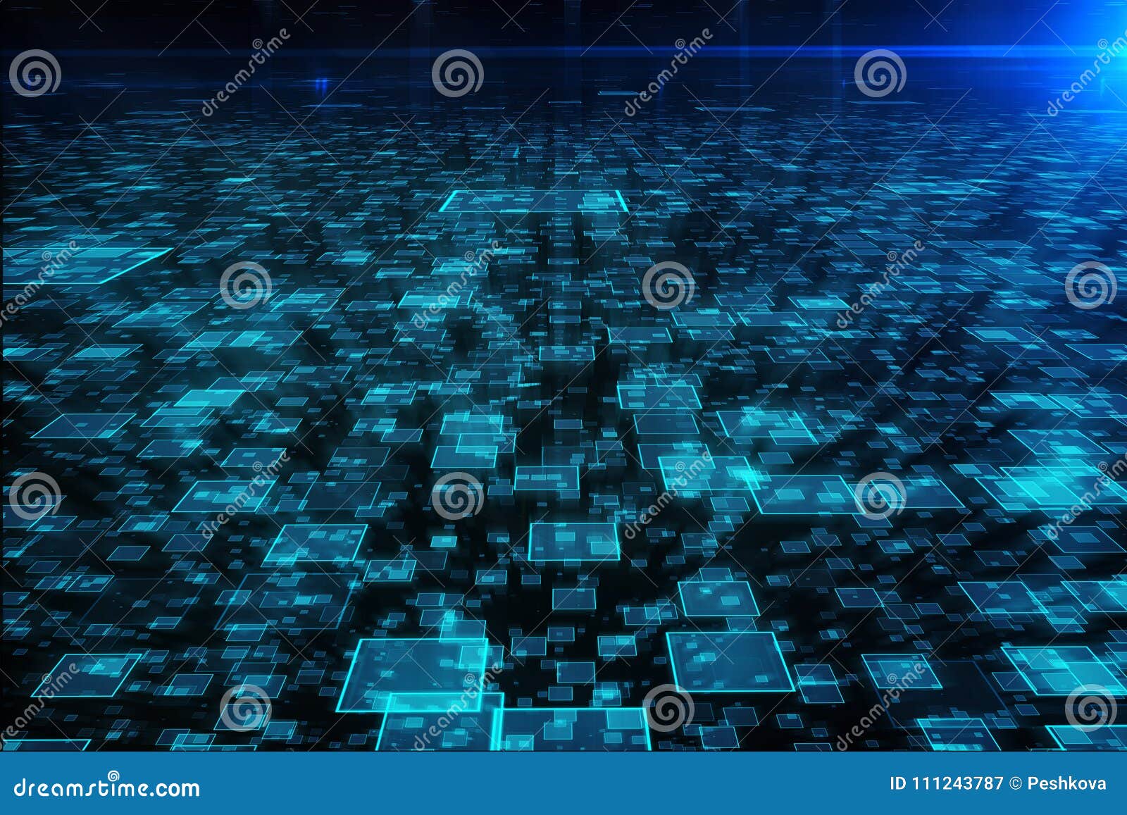 Abstract digital backdrop stock image. Image of blue - 111243787