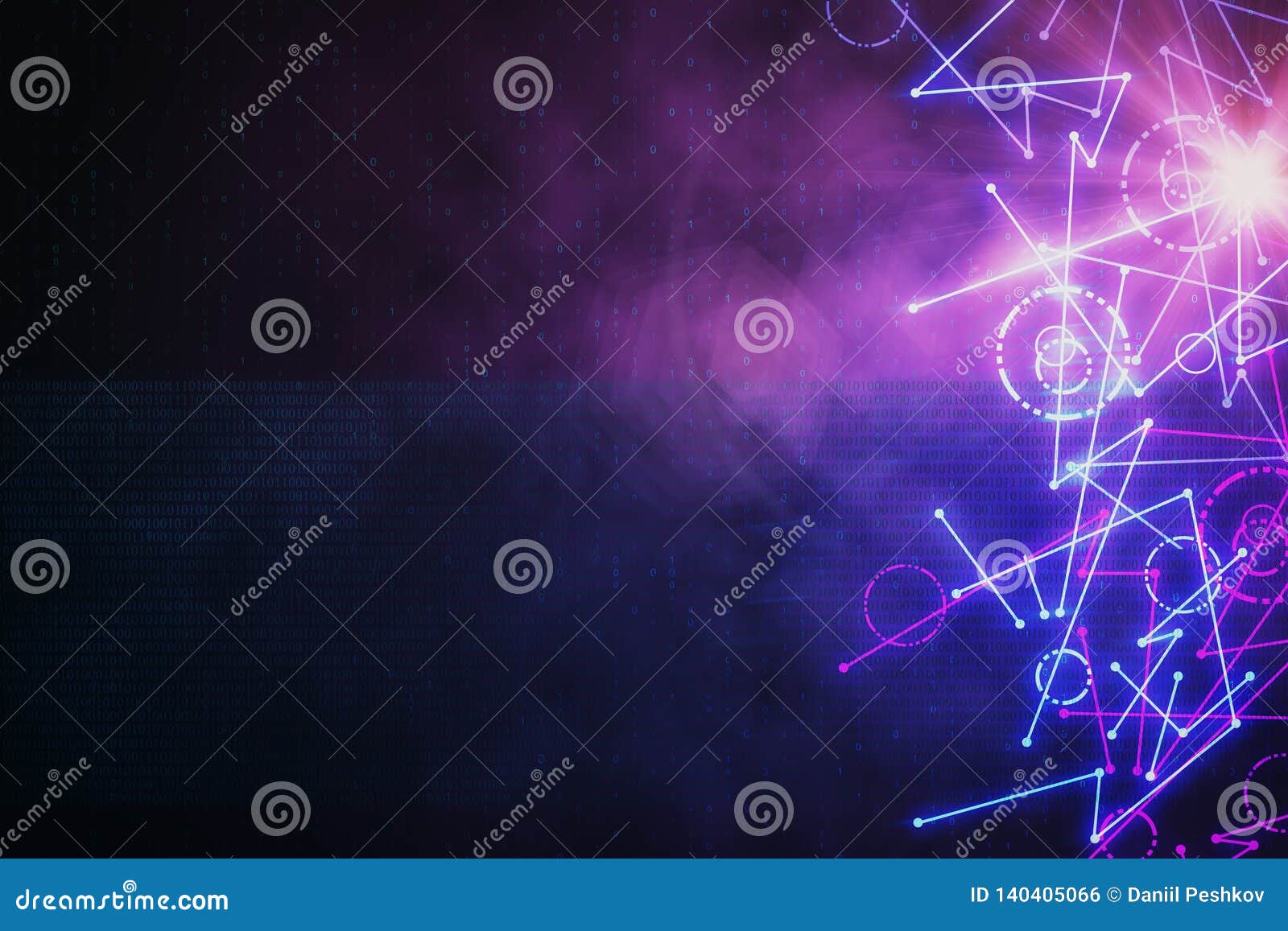 Abstract digital backdrop stock illustration. Illustration of internet ...